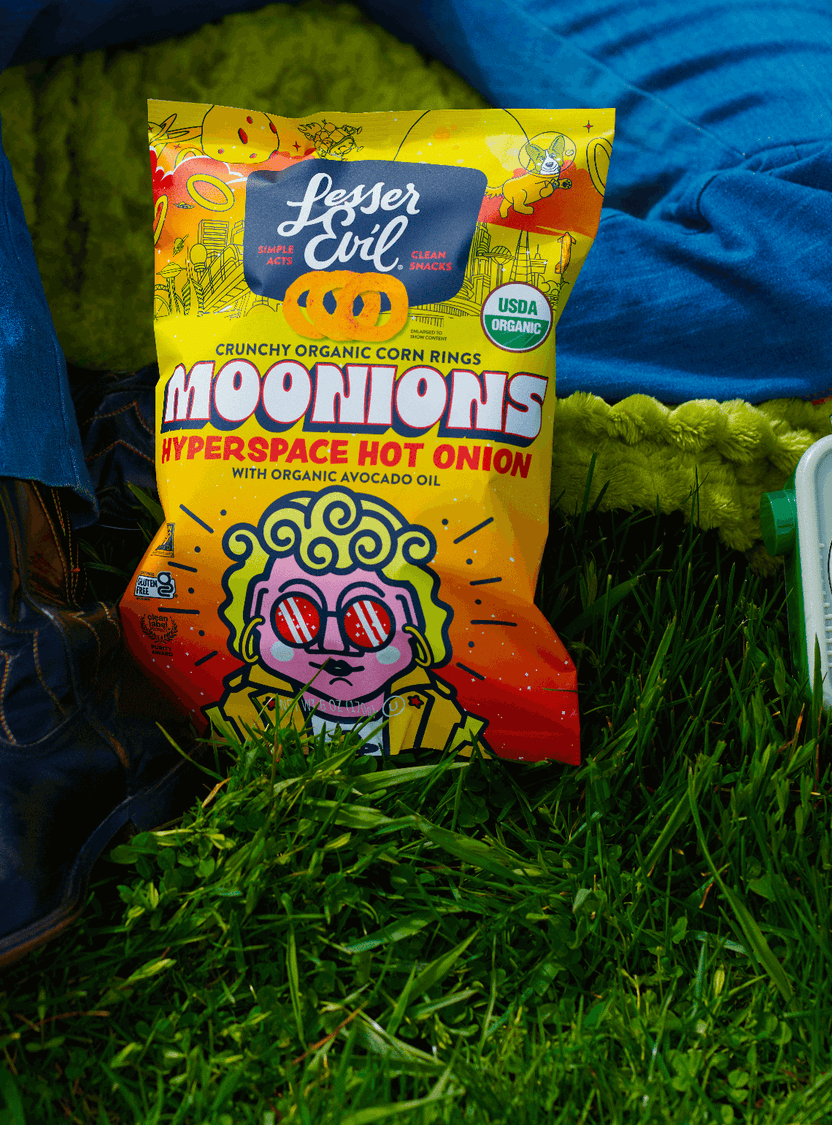 Introducing Moonions: Lesser Evil's Newest Out-of-This-World Snack ...