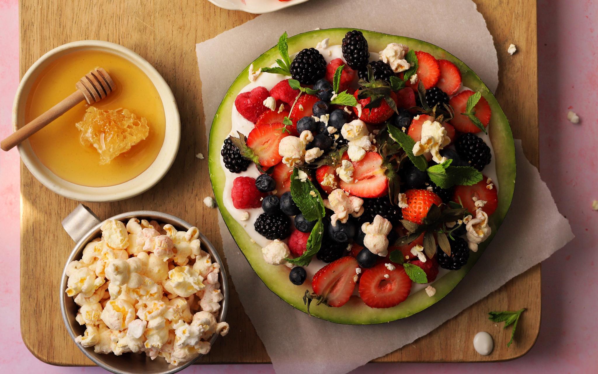 Watermelon “Pizza” – LesserEvil Snacks