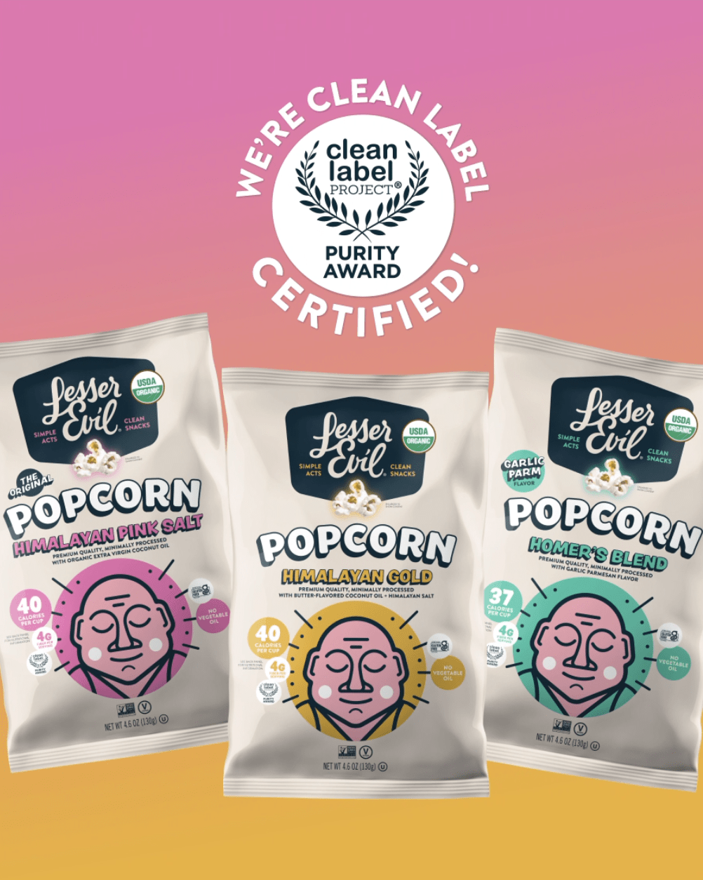 Spotlight: Clean Label Project – LesserEvil Snacks