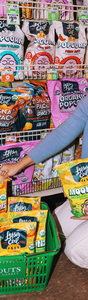 Our Story | LesserEvil Snacks | Healthy Snacks