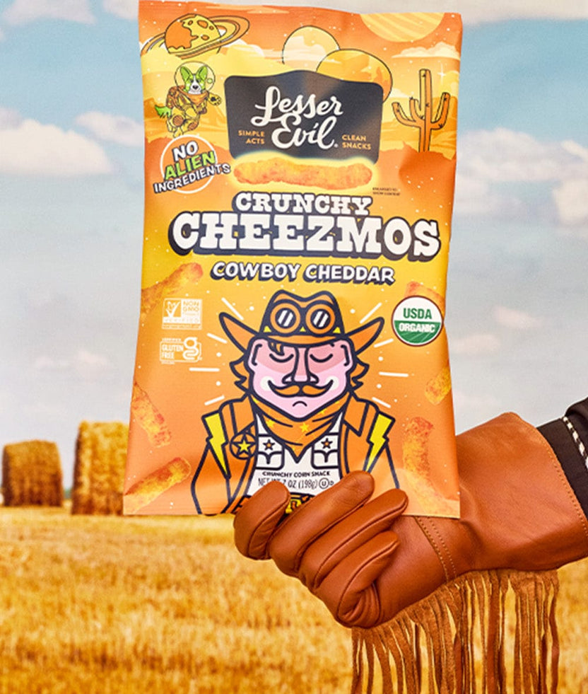 Cheezmos Cheese Puffs | LesserEvil Snacks | Healthy Snacks