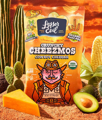 Cheezmos Cheese Puffs | LesserEvil Snacks | Healthy Snacks