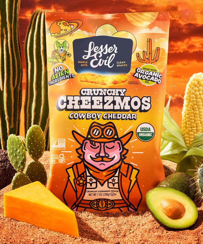 Space Balls Snacks | LesserEvil Snacks | Cheese Balls