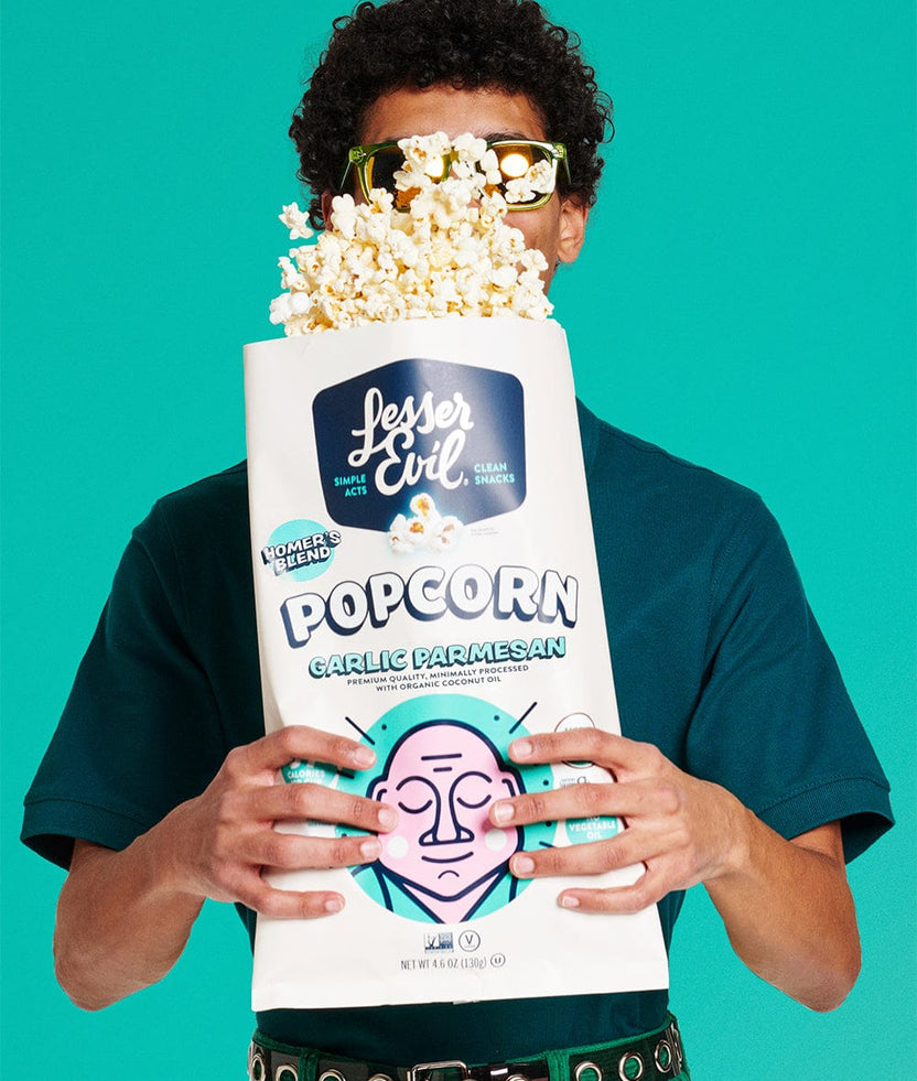 Healthy Snacks & Organic Popcorn | LesserEvil Snacks