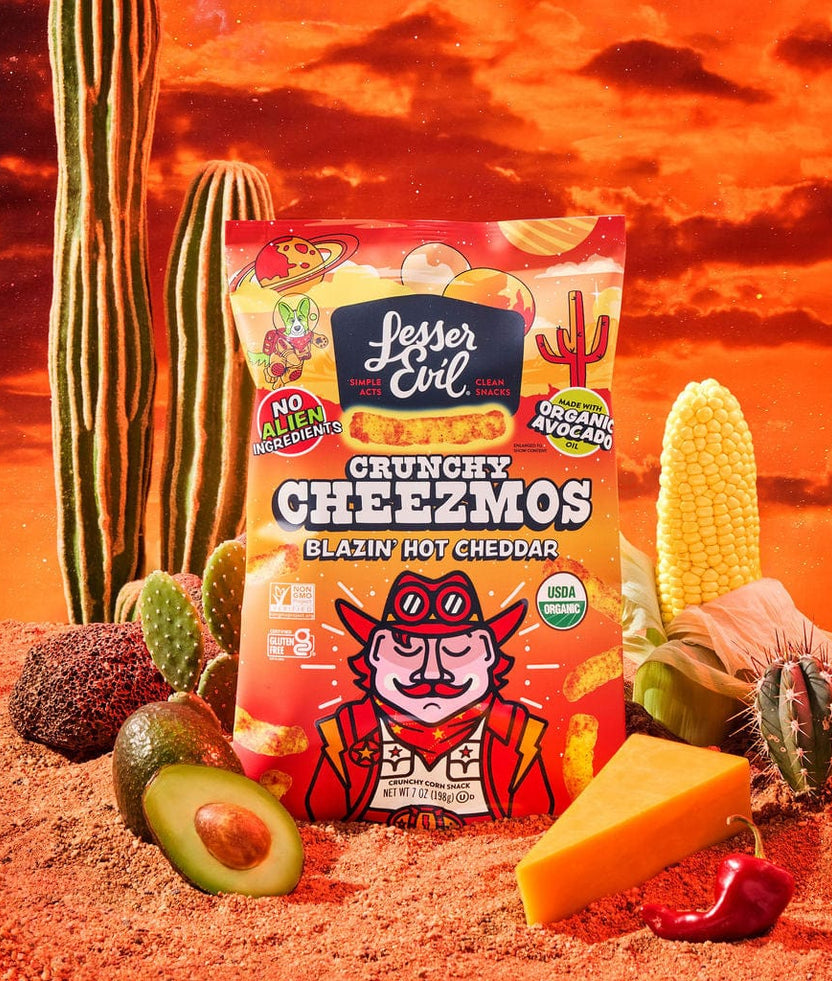 Cheezmos Cheese Puffs | LesserEvil Snacks | Healthy Snacks